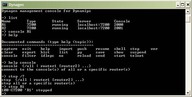 Dynamips / Dynagen Tutorial